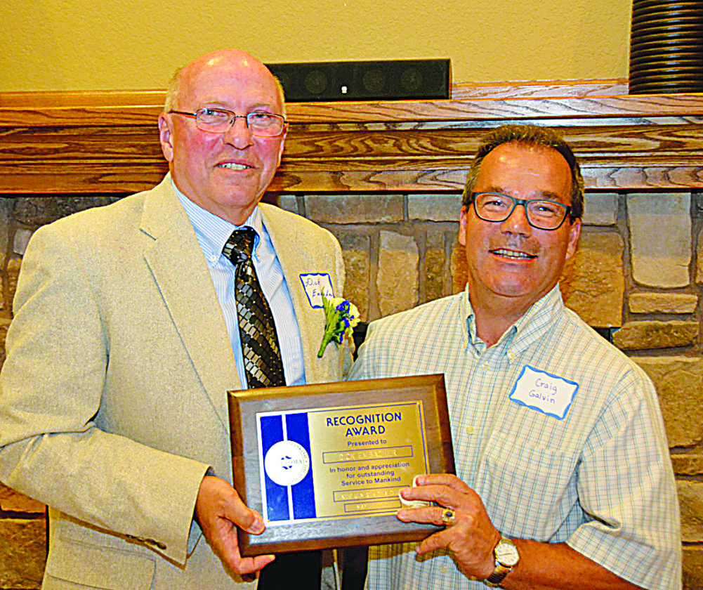 Embacher honored for service to mankind | News, Sports, Jobs - The Journal